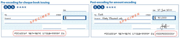 Cheque Encoding Solutions - MICR fields using impact technology
